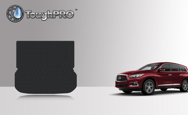 CUSTOM FIT FOR INFINITI QX60 2024 Cargo Mat 3rd row Down ToughPRO
